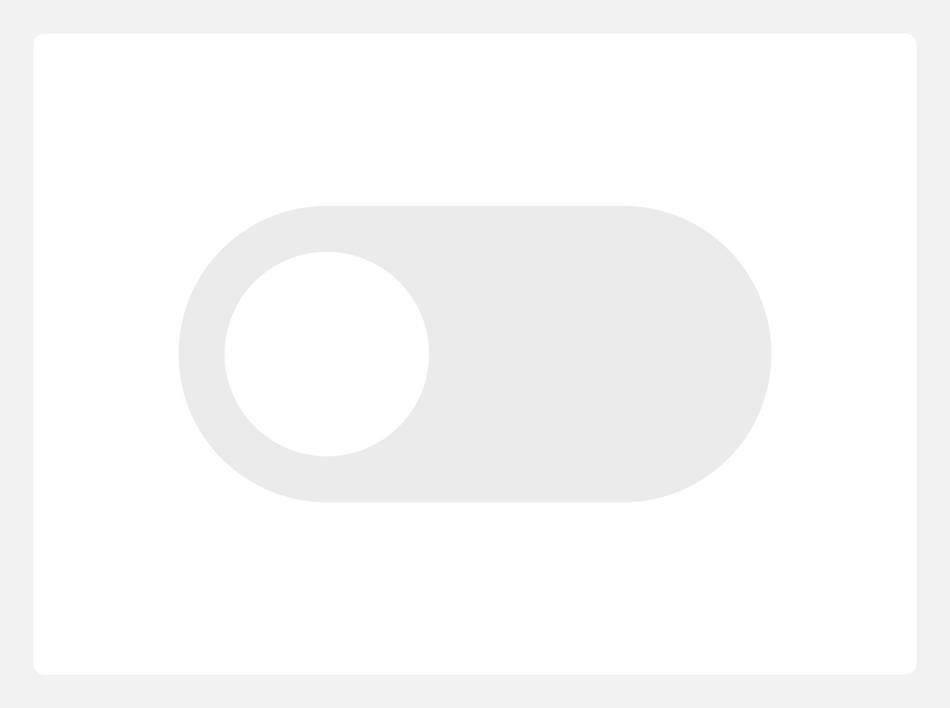 Disabled Toggle Button Ui Element Template Editable Isolated Vector Dashboard Component Flat