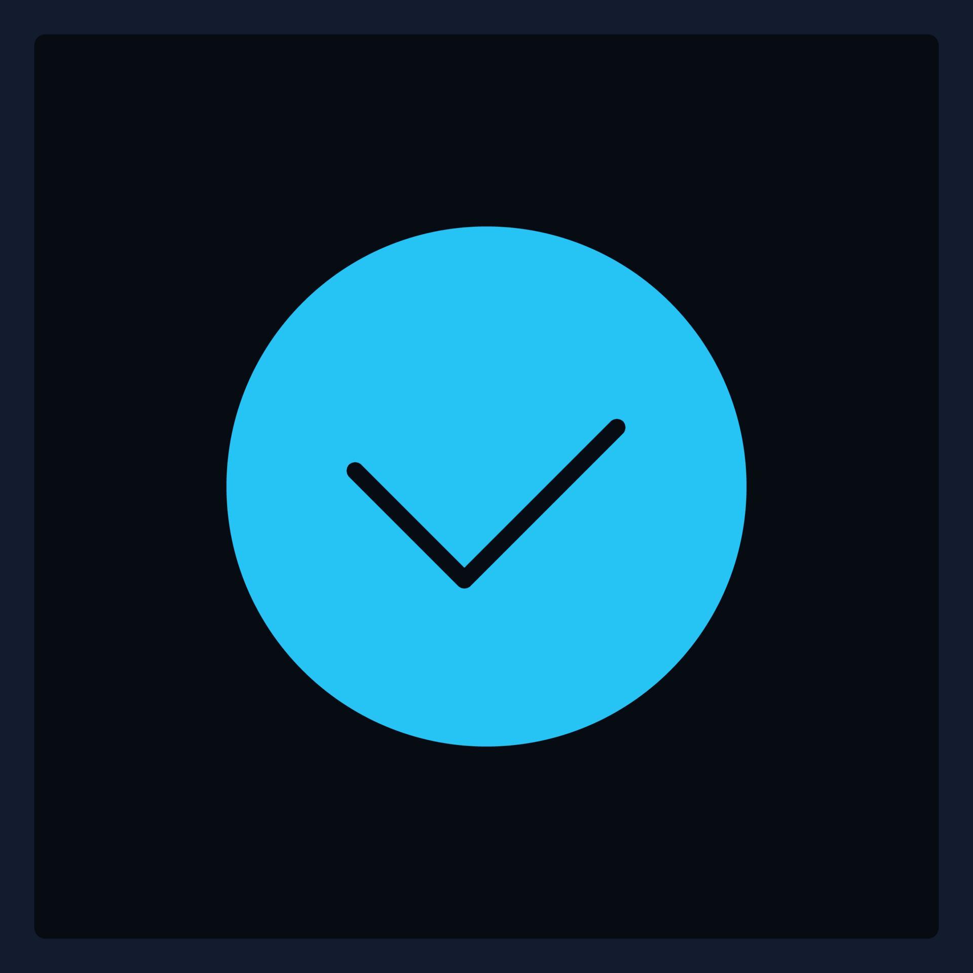 Active Accept Button Ui Element Template Editable Isolated Vector Dashboard Component Flat