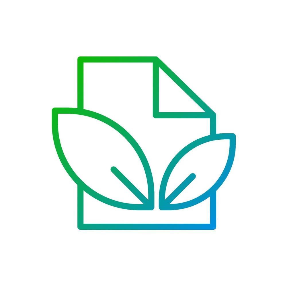 Paper recycling pixel perfect gradient linear vector icon. Waste ... Paper recycling pixel perfect gradient linear vector icon. Waste ...