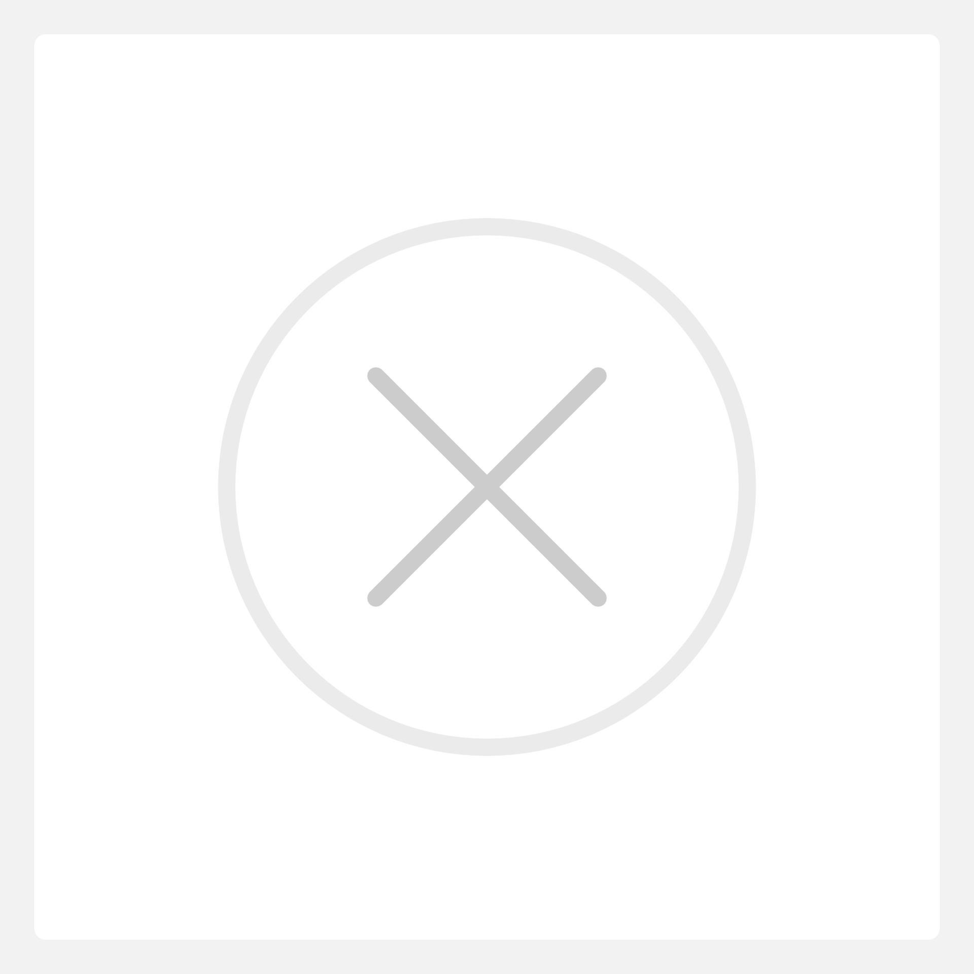 Disabled Cancel Button Ui Element Template Editable Isolated Vector