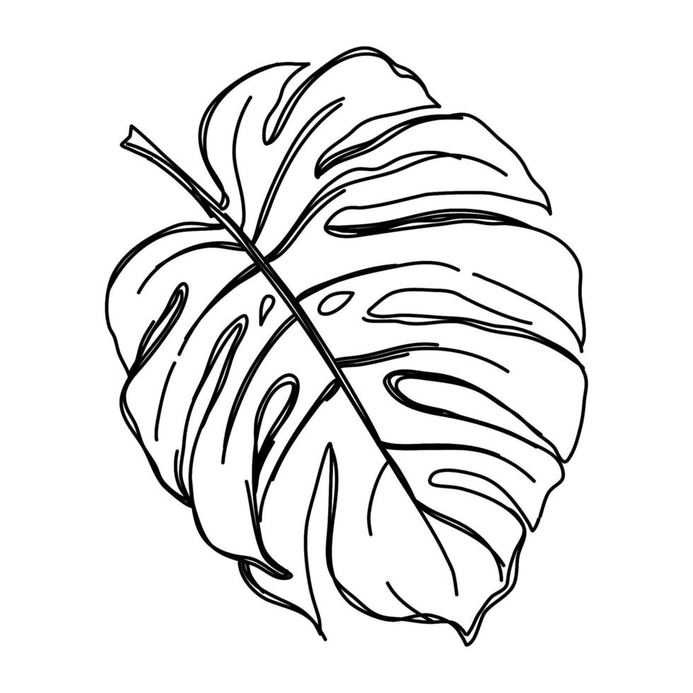 Flower One Line Drawing Floral Minimalistic Style Nature Symbol Botanical Print Continuous