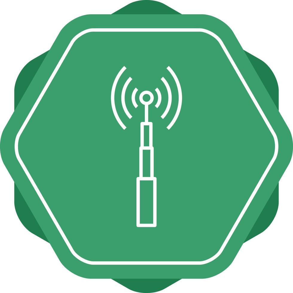 Unique Telecom Tower Vector Line Icon 15950201 Vector Art at Vecteezy