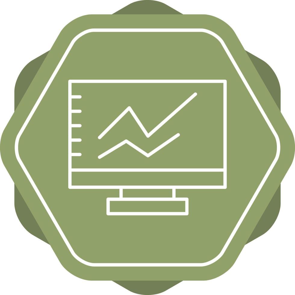 Monitoring Vector Icon 15951119 Vector Art at Vecteezy