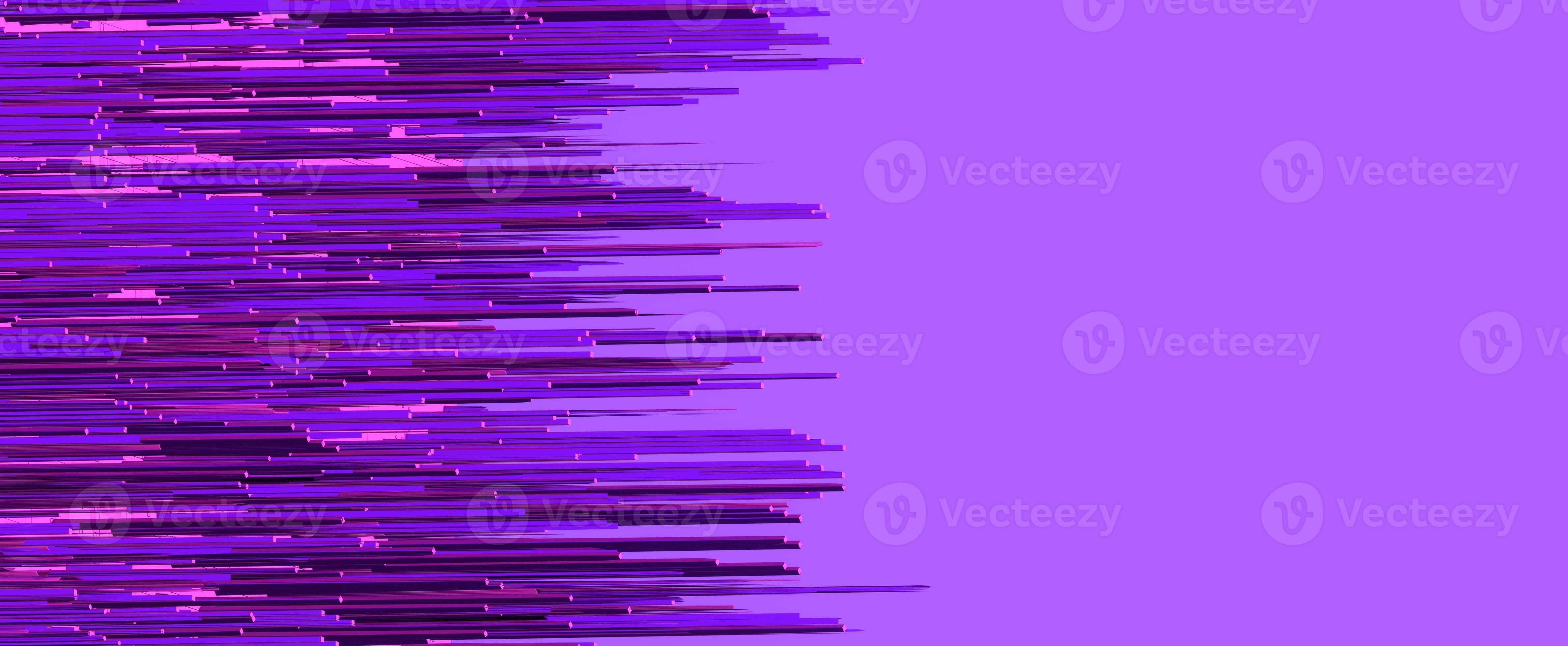 Purple lines distortion background. Glitch stripes with noise effect ...