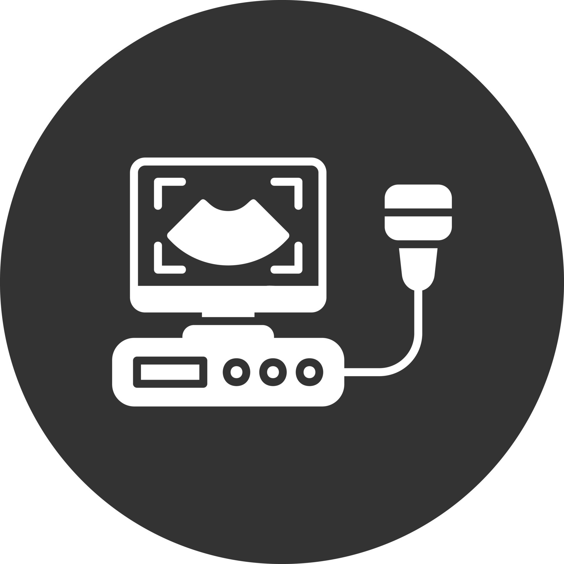 Ultrasound Creative Icon Design 15969390 Vector Art At Vecteezy