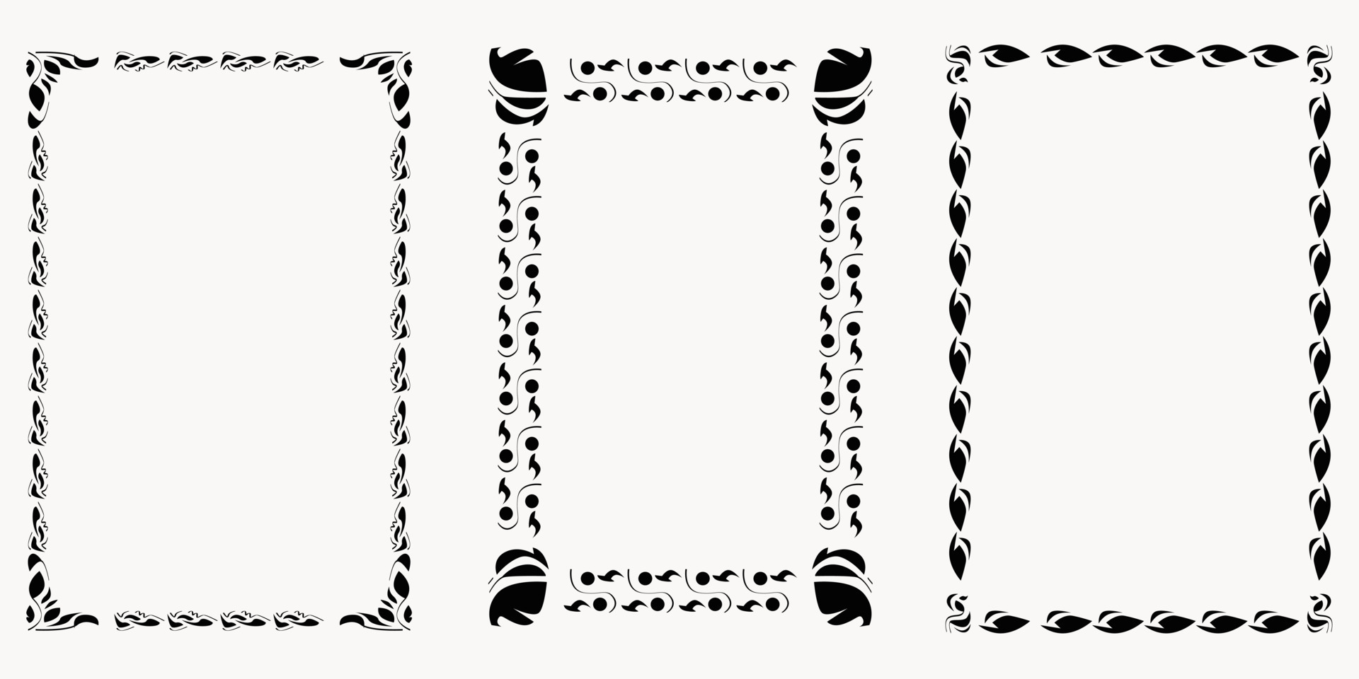 hand drawn rectangular frame 15972467 Vector Art at Vecteezy