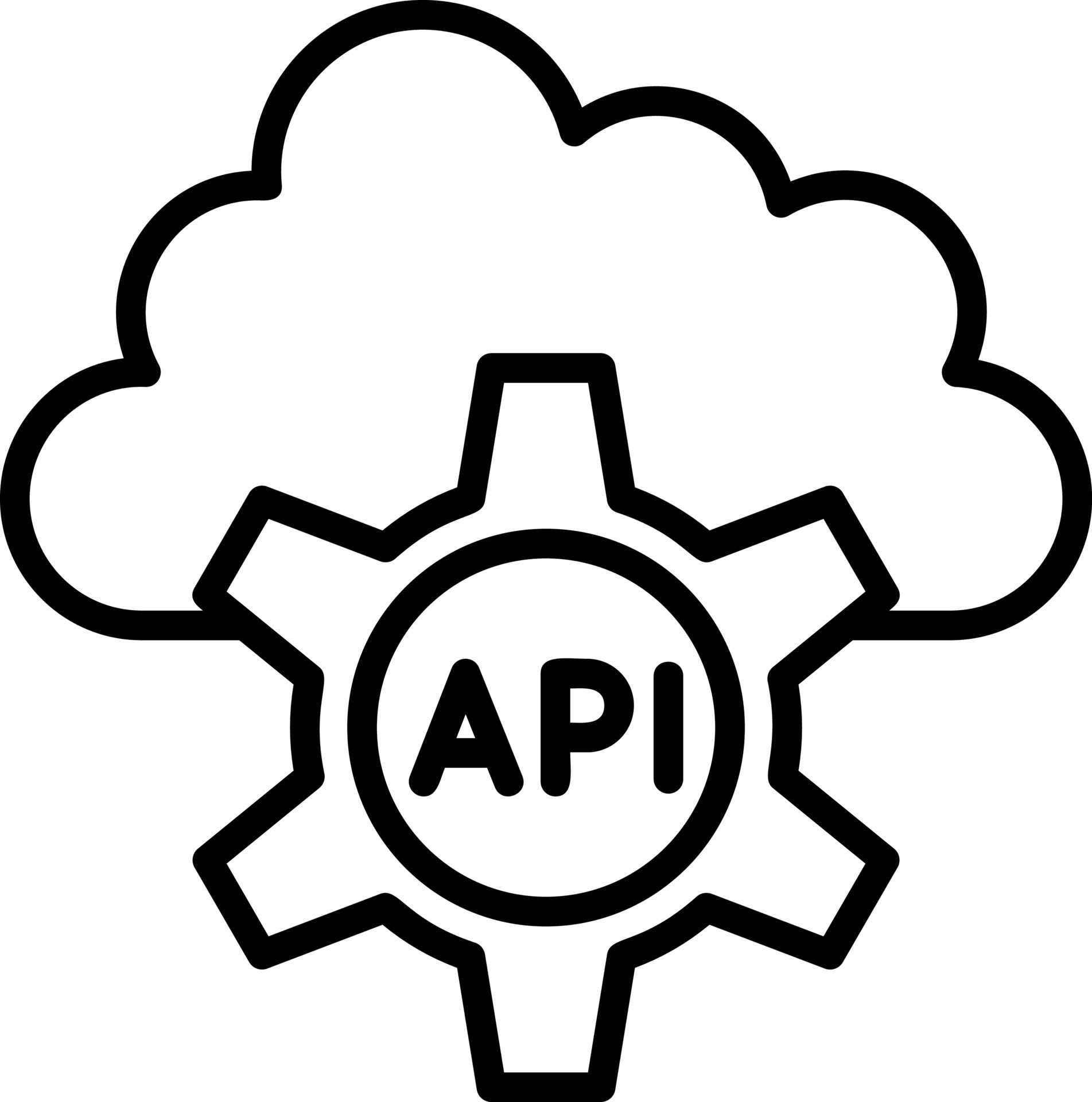 API Vector Icon Design 15982051 Vector Art at Vecteezy