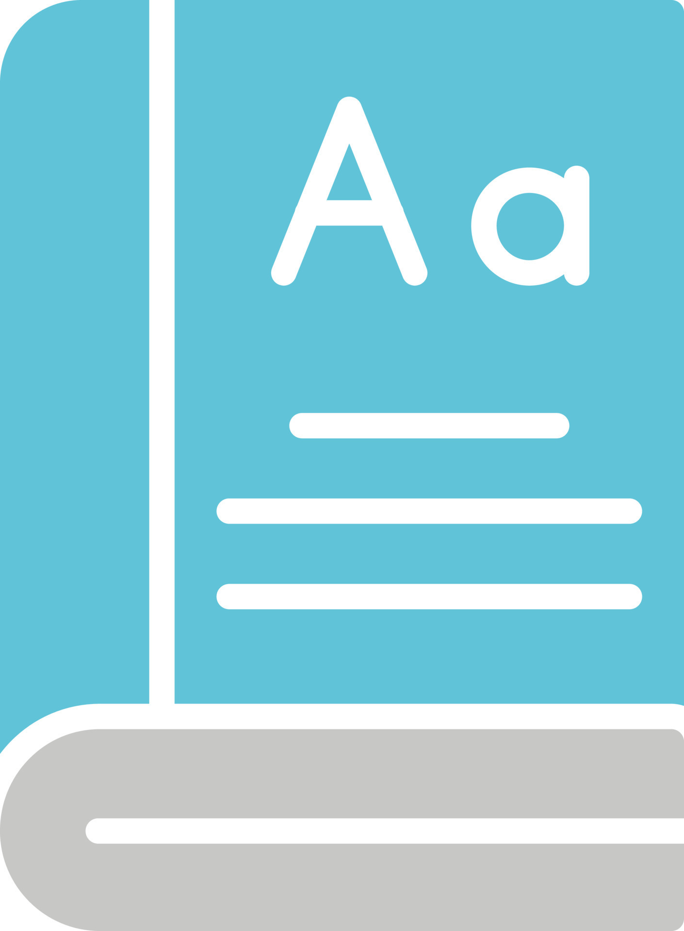 Dictionary Vector Icon 15989497 Vector Art at Vecteezy