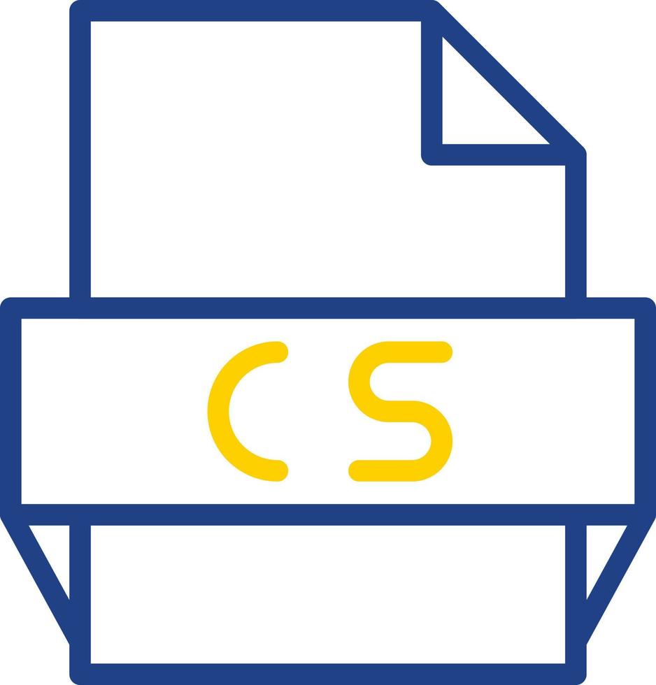 Cs File Format Icon 15990380 Vector Art at Vecteezy