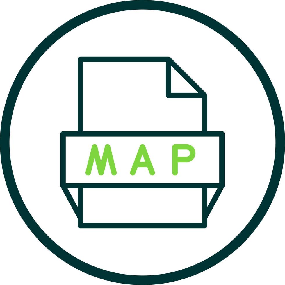 Map File Format Icon 15991214 Vector Art at Vecteezy