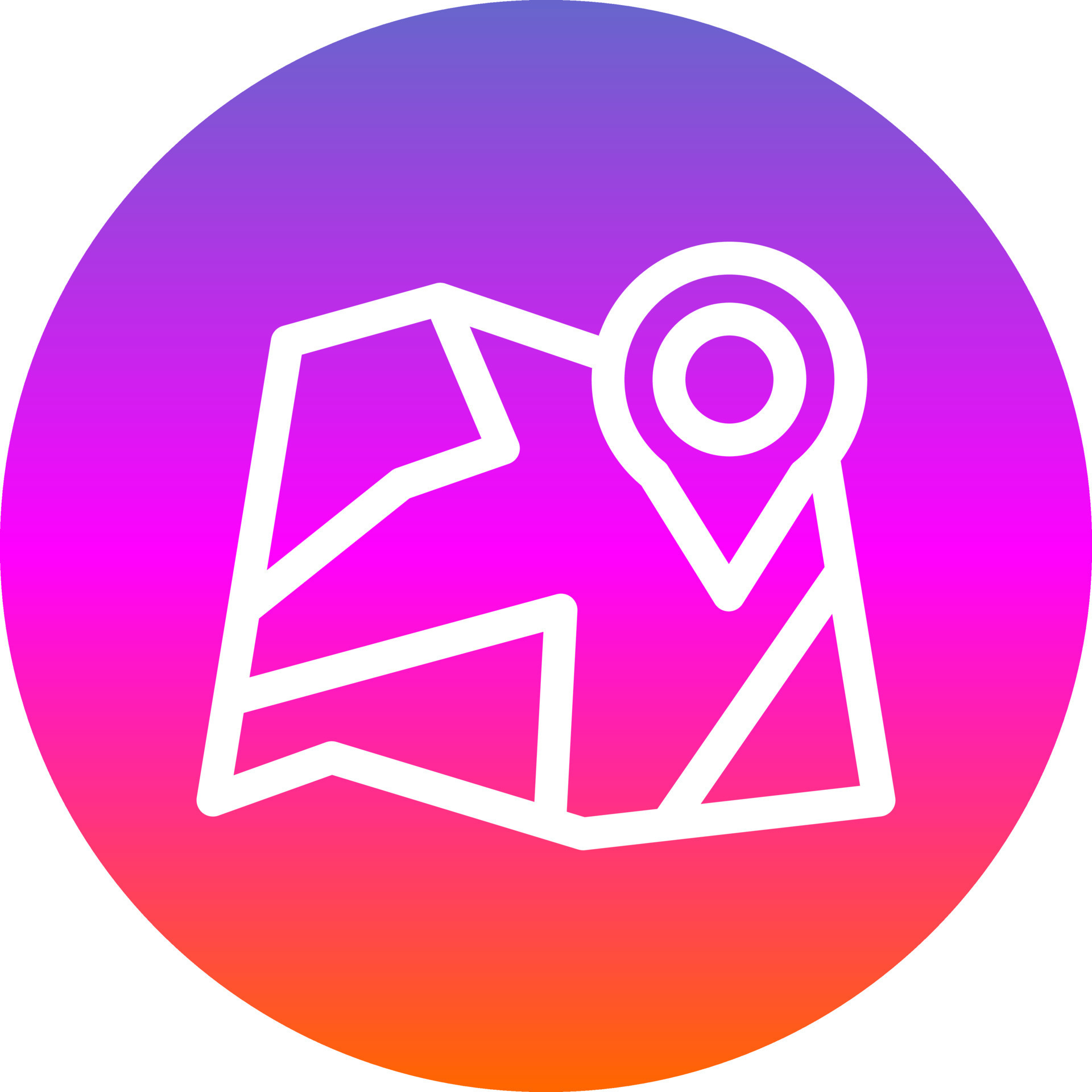 Paper Map Vector Icon Design 15992817 Vector Art at Vecteezy