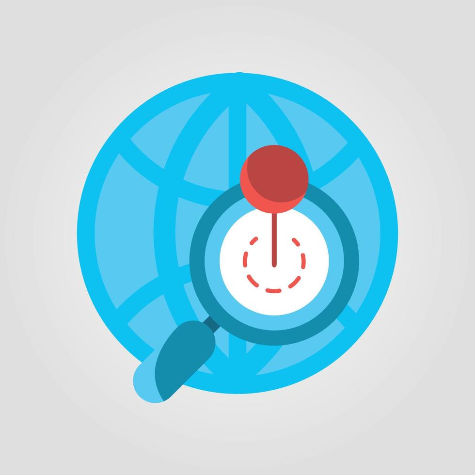 Location Map Icon Gps Pointer Mark Vector Icon Adobe Illustrator