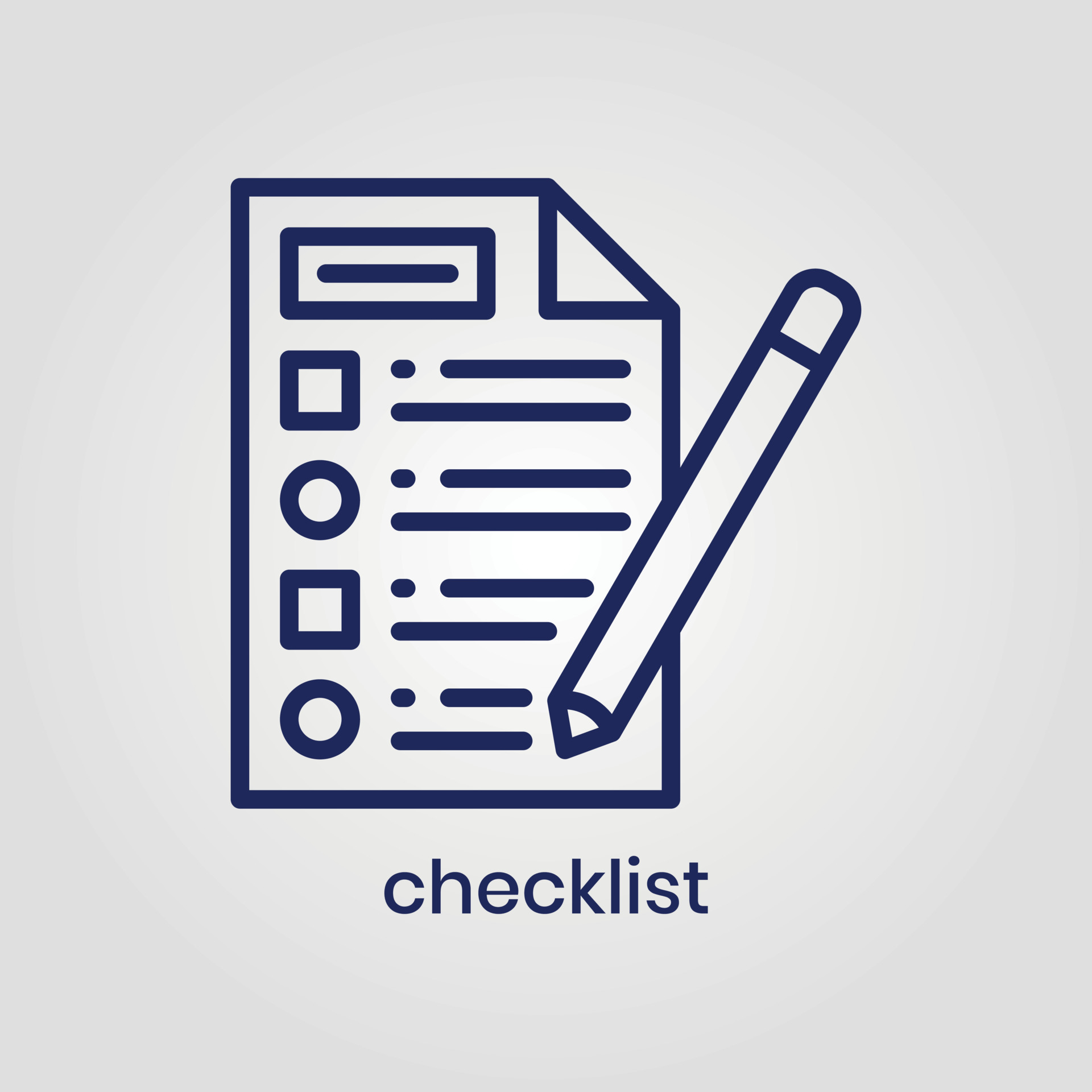 Checklist icon vector eps file Adobe Illustrator Artwork 15997386 ...