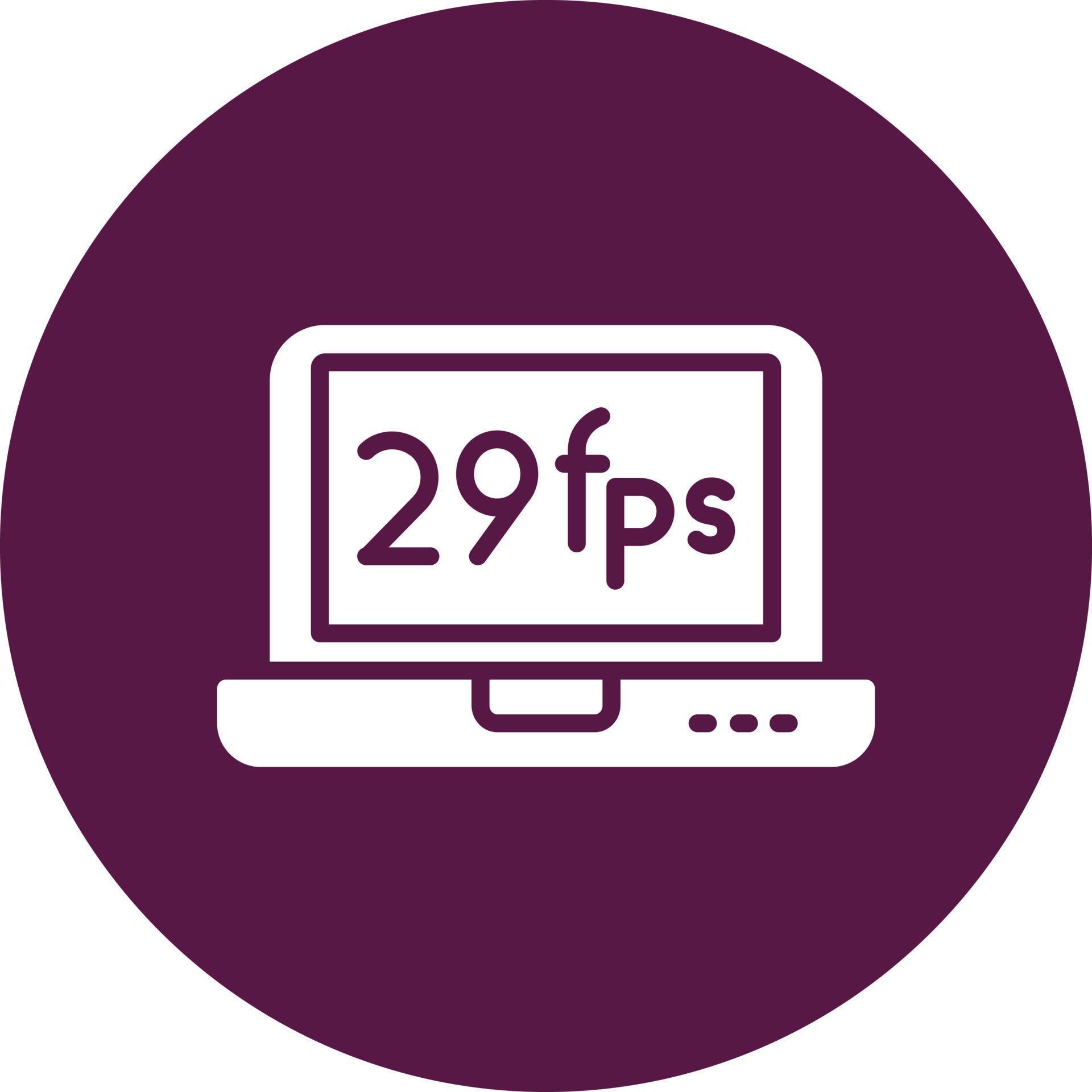Frames Per Second Vector Icon 15998491 Vector Art at Vecteezy Frames Per Second Vector Icon 15998491 Vector Art at Vecteezy