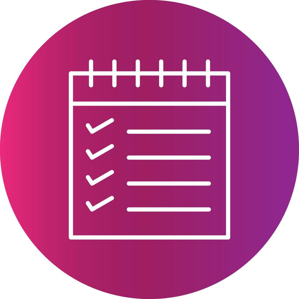 To Do List Creative Icon 16002014 Vector Art at Vecteezy
