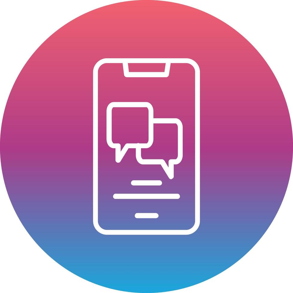 Messages Vector Icon 16003176 Vector Art at Vecteezy