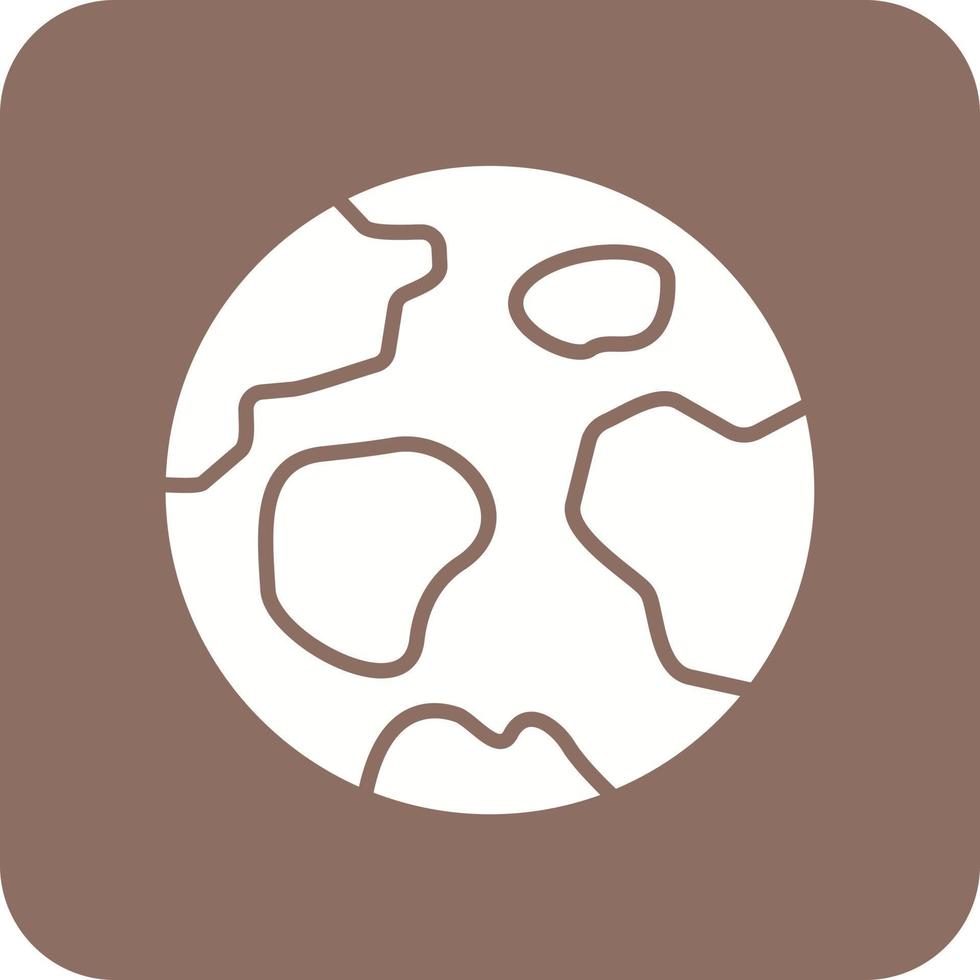 World Glyph Round Corner Background Icon 16007401 Vector Art at Vecteezy