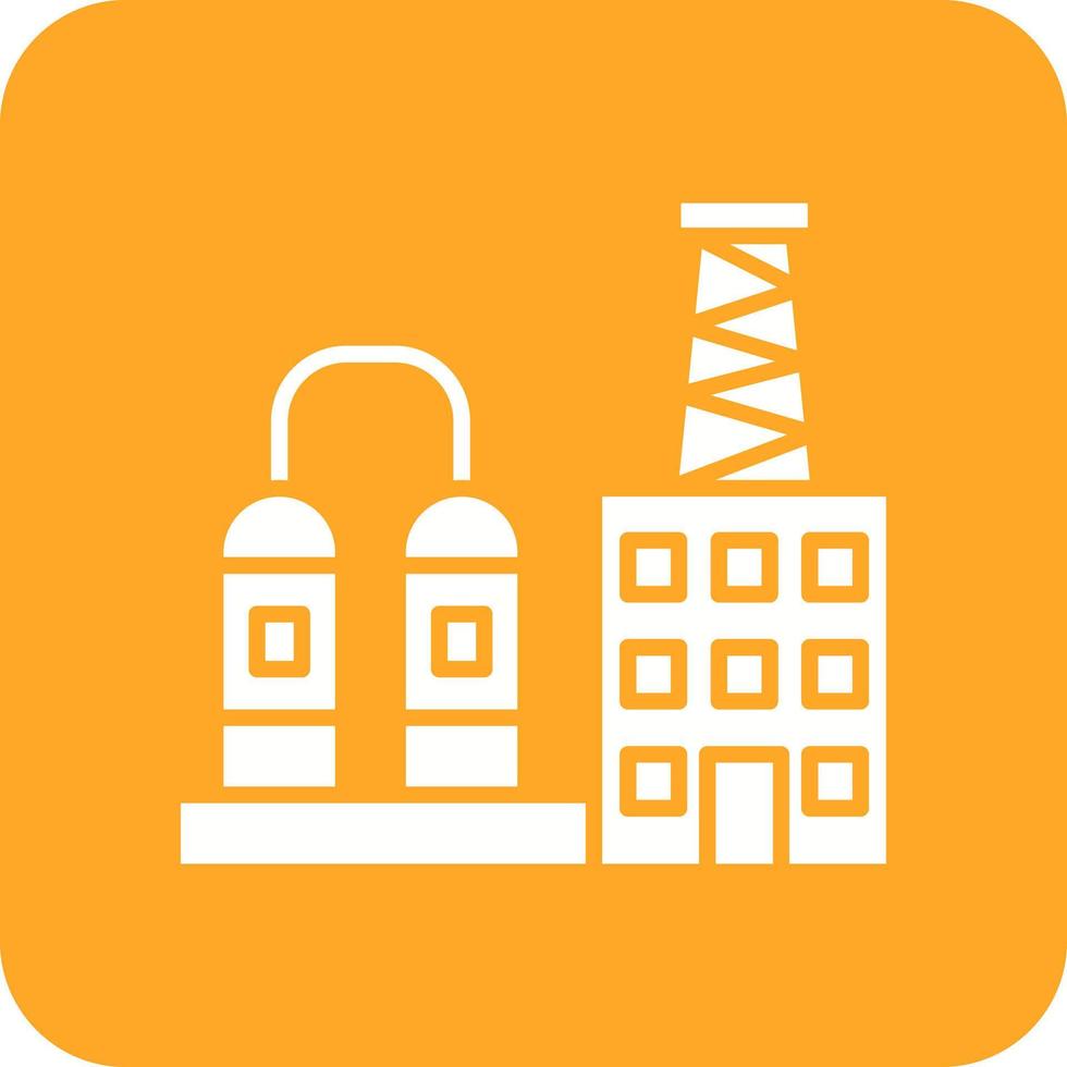 Oil Refinery Glyph Round Corner Background Icon 16007433 Vector Art at ... Oil Refinery Glyph Round Corner Background Icon 16007433 Vector Art at ...
