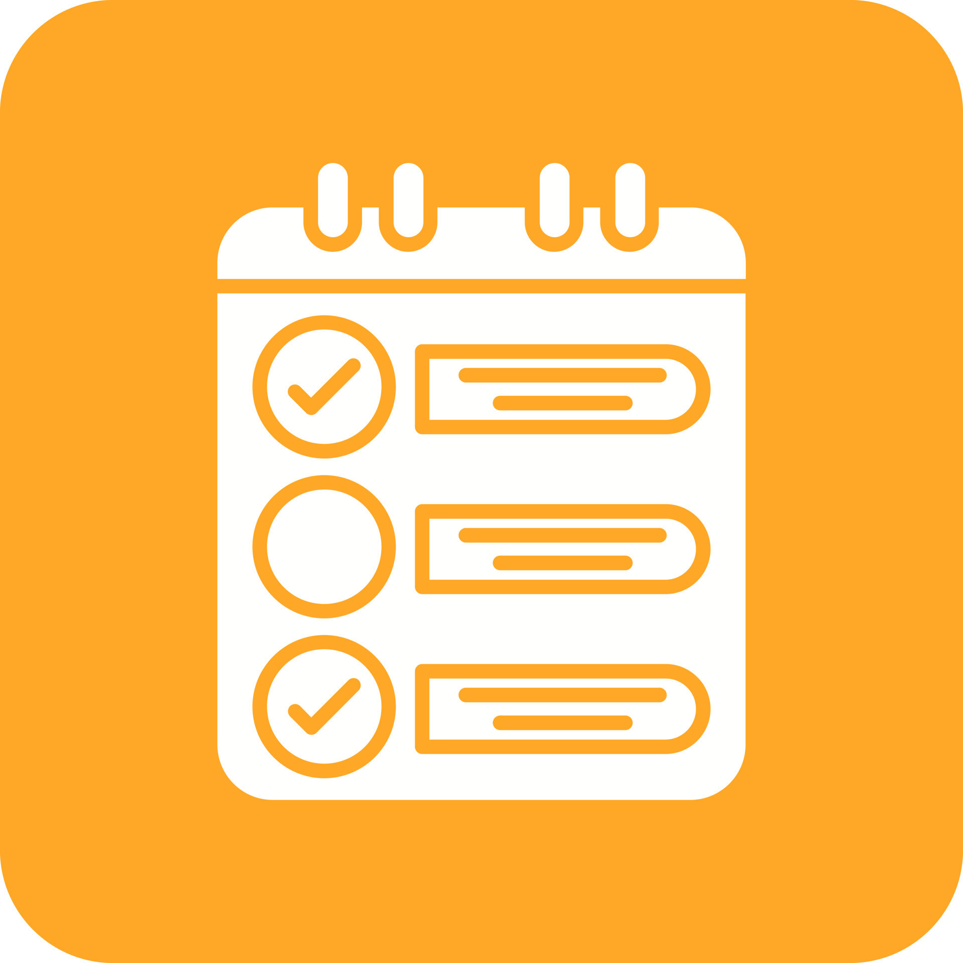 To Do List Glyph Round Corner Background Icon 16009136 Vector Art at ...