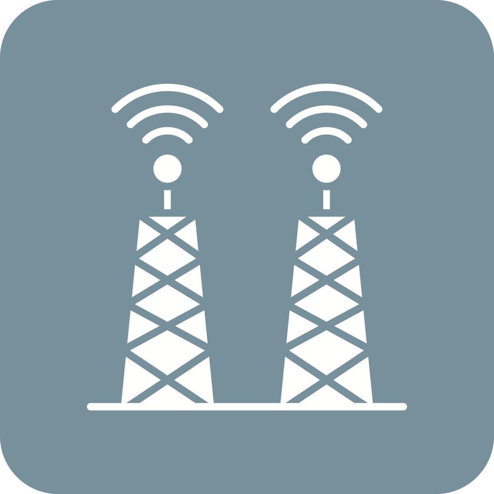 Tower Glyph Round Corner Background Icon 16009463 Vector Art at Vecteezy Tower Glyph Round Corner Background Icon 16009463 Vector Art at Vecteezy