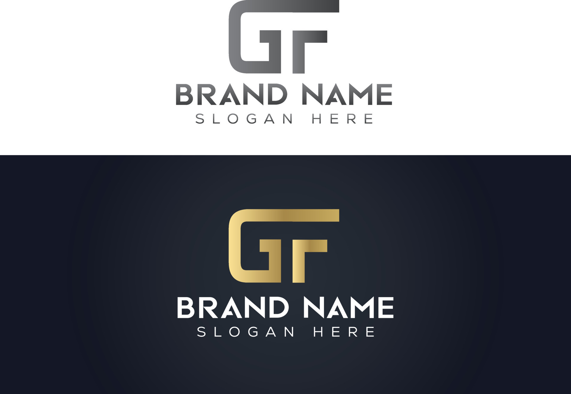Letter G F typography vector logo design 16023216 Vector Art at Vecteezy Letter G F typography vector logo design 16023216 Vector Art at Vecteezy