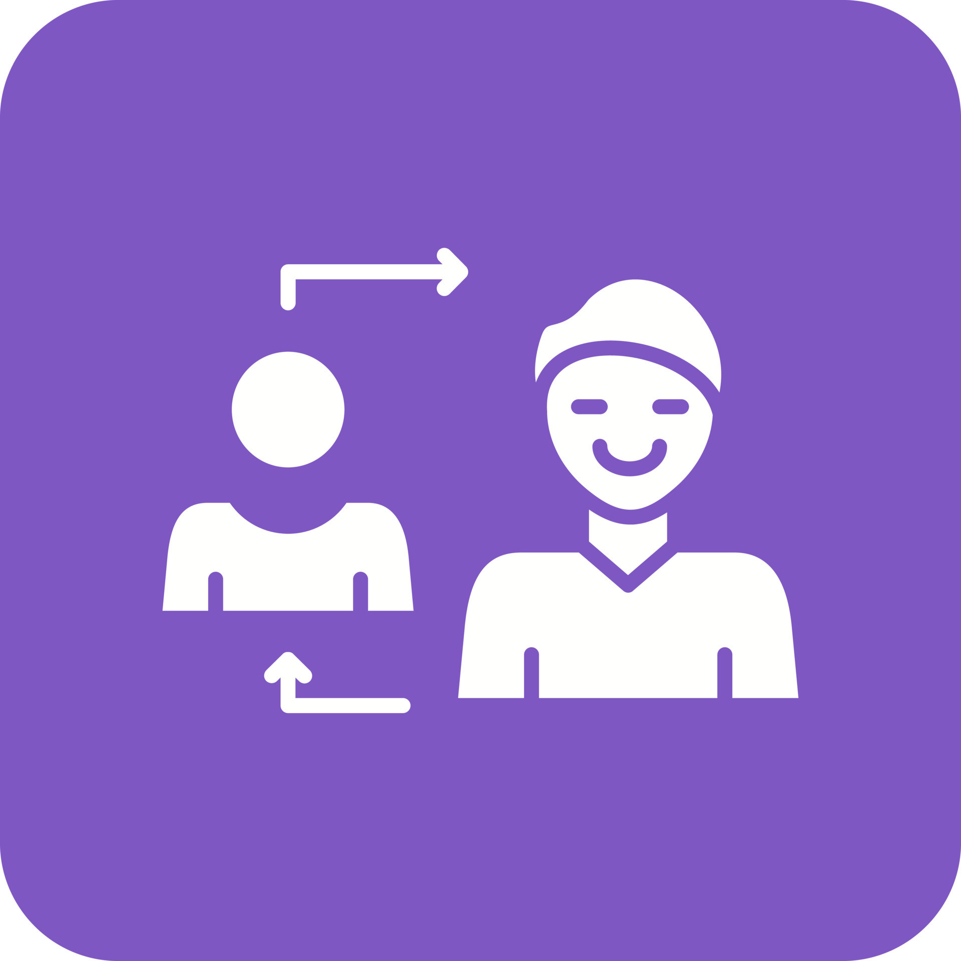Empathy Glyph Round Corner Background Icon 16030388 Vector Art At Vecteezy