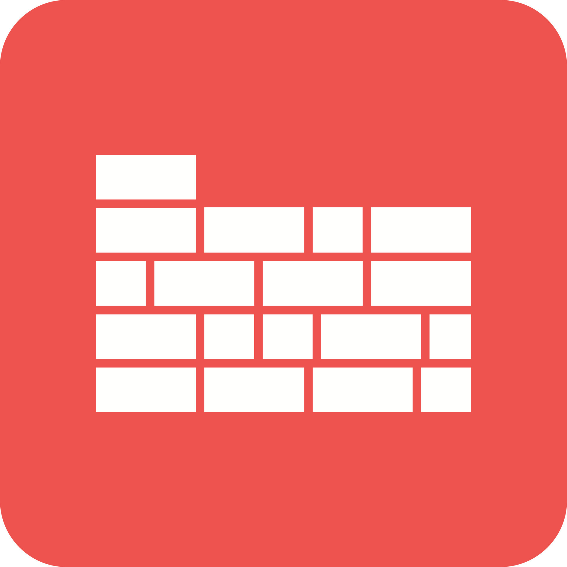 Brickwall Glyph Round Corner Background Icon 16033829 Vector Art at ...