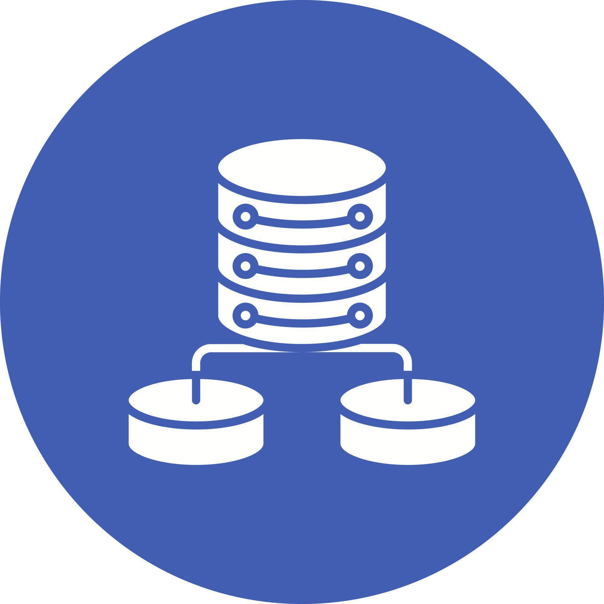 Semi Structured Data Glyph Circle Icon 16039985 Vector Art at Vecteezy