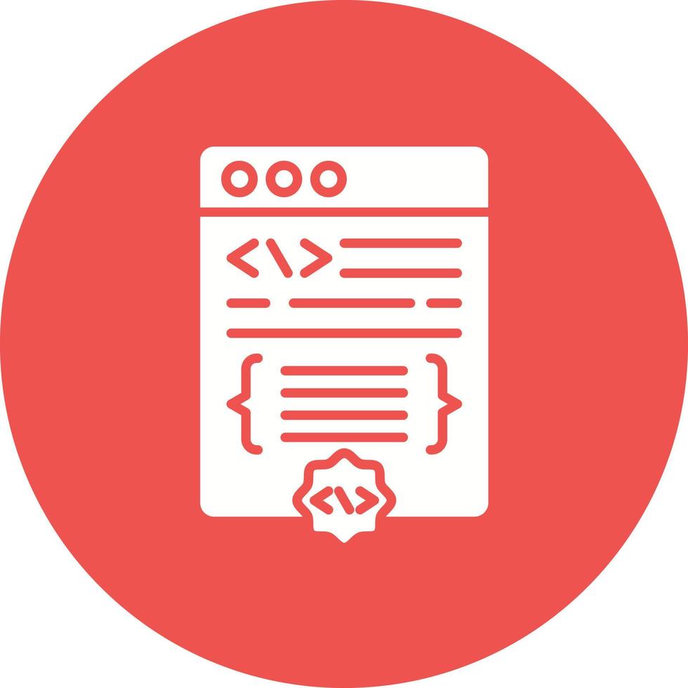 Code Free Development Glyph Circle Icon 16040489 Vector Art at Vecteezy