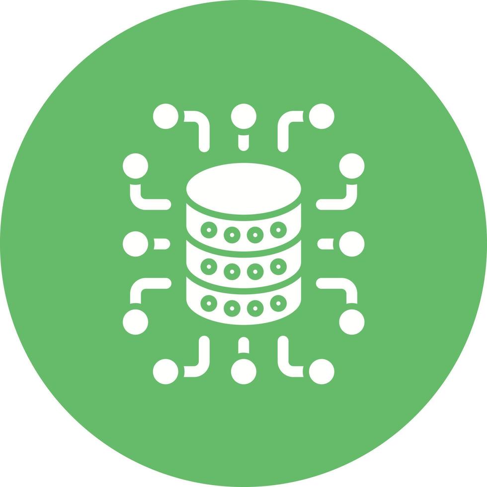 Data Aggregation Glyph Circle Icon 16044619 Vector Art At Vecteezy