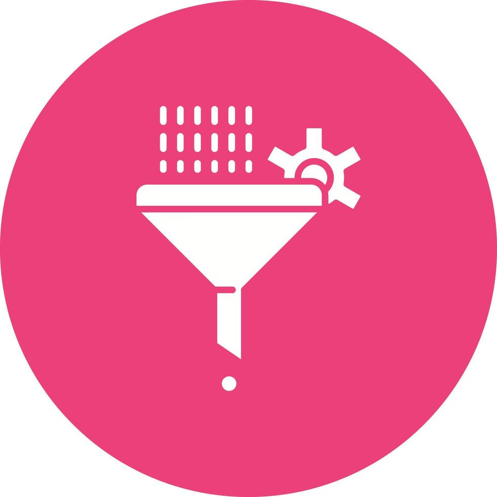 Filter Glyph Circle Icon 16045671 Vector Art at Vecteezy