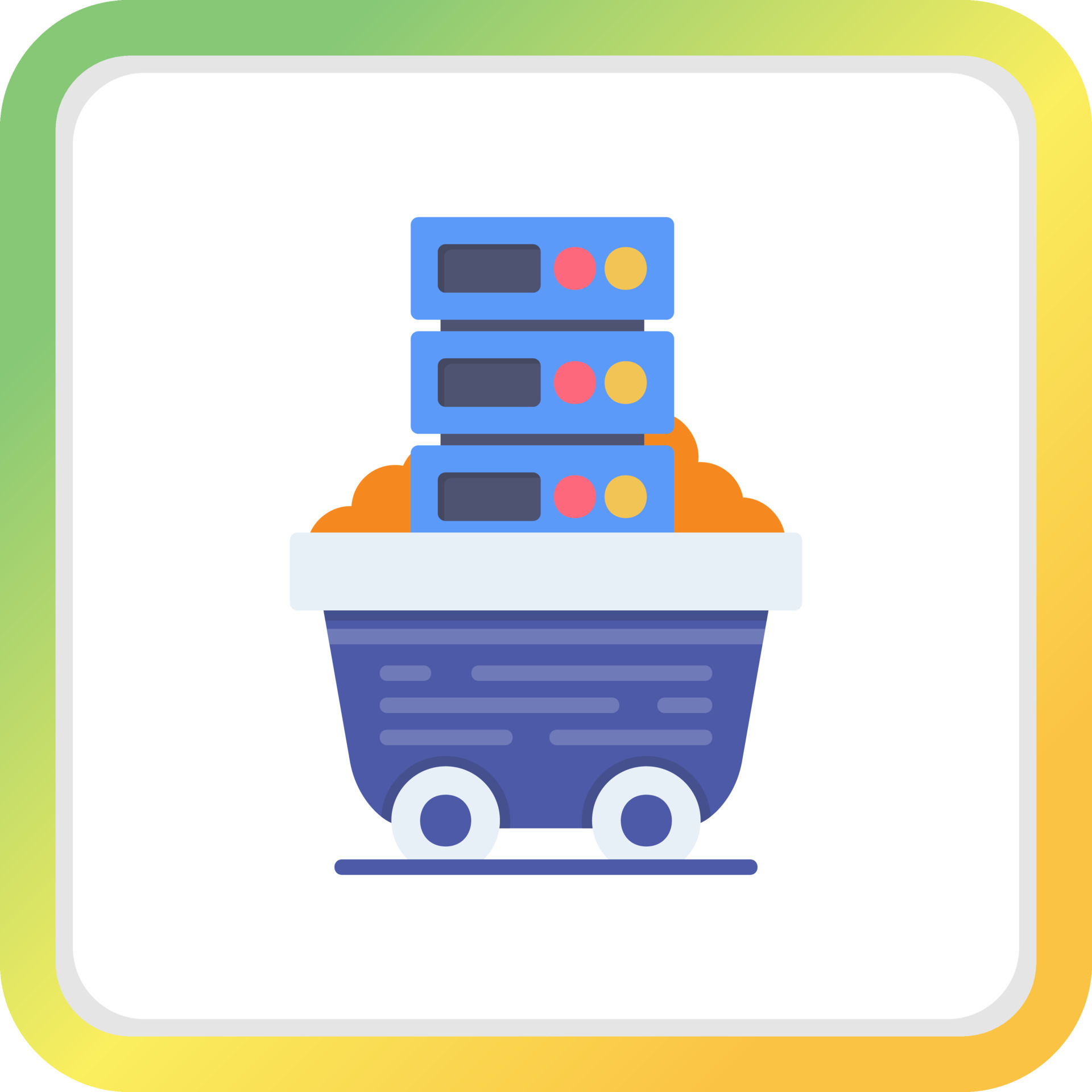 Data Mining Creative Icon Design 16052372 Vector Art at Vecteezy