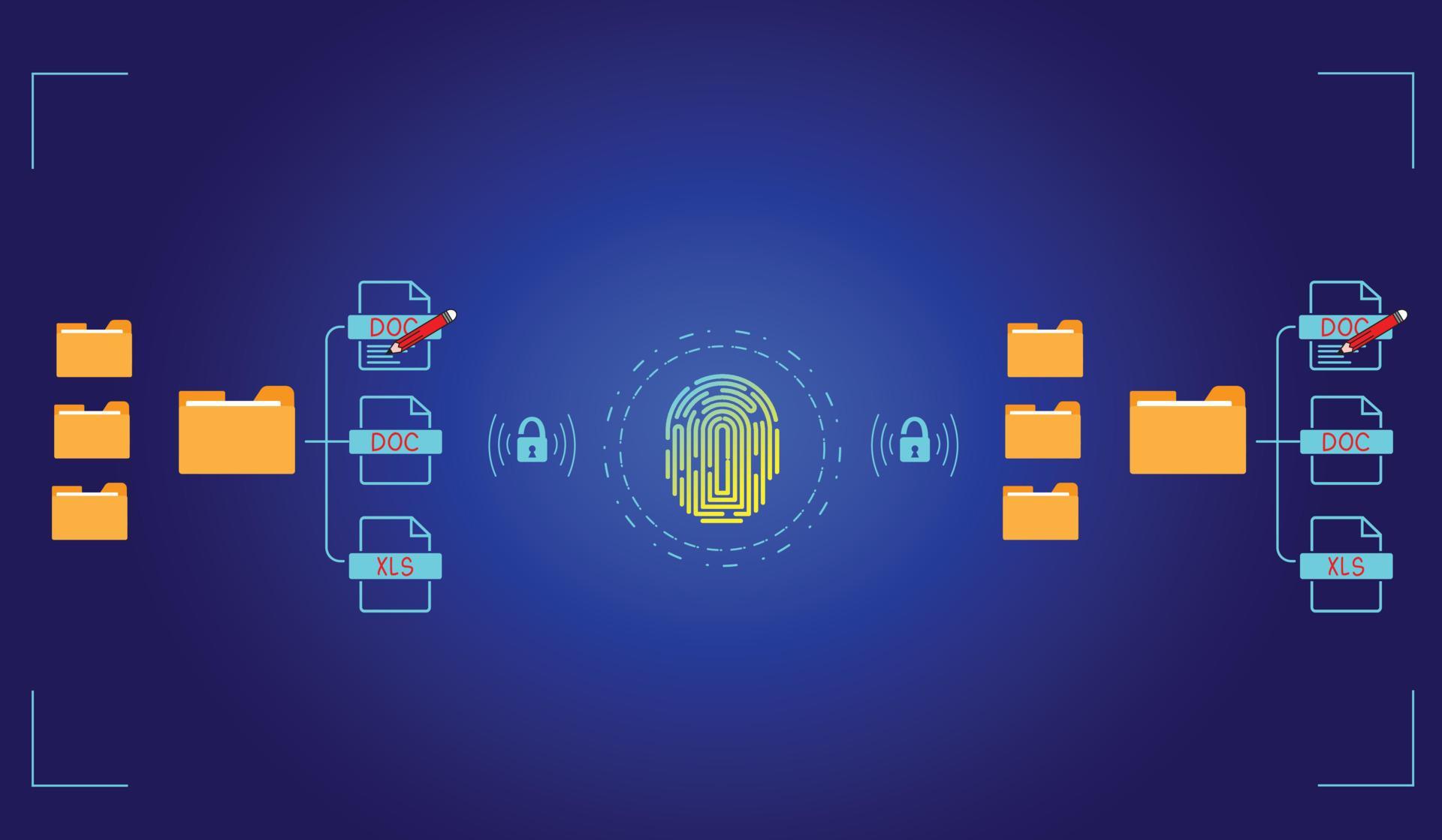 Concept document management online document database and digital file storage systems or ...