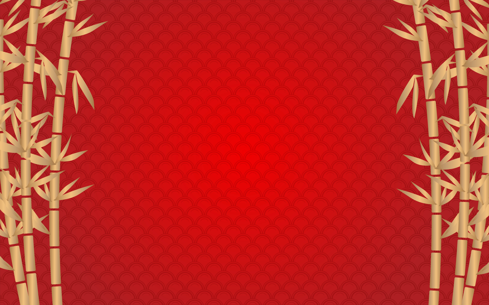 Red Pattern Background with Bamboo 16061495 Vector Art at Vecteezy