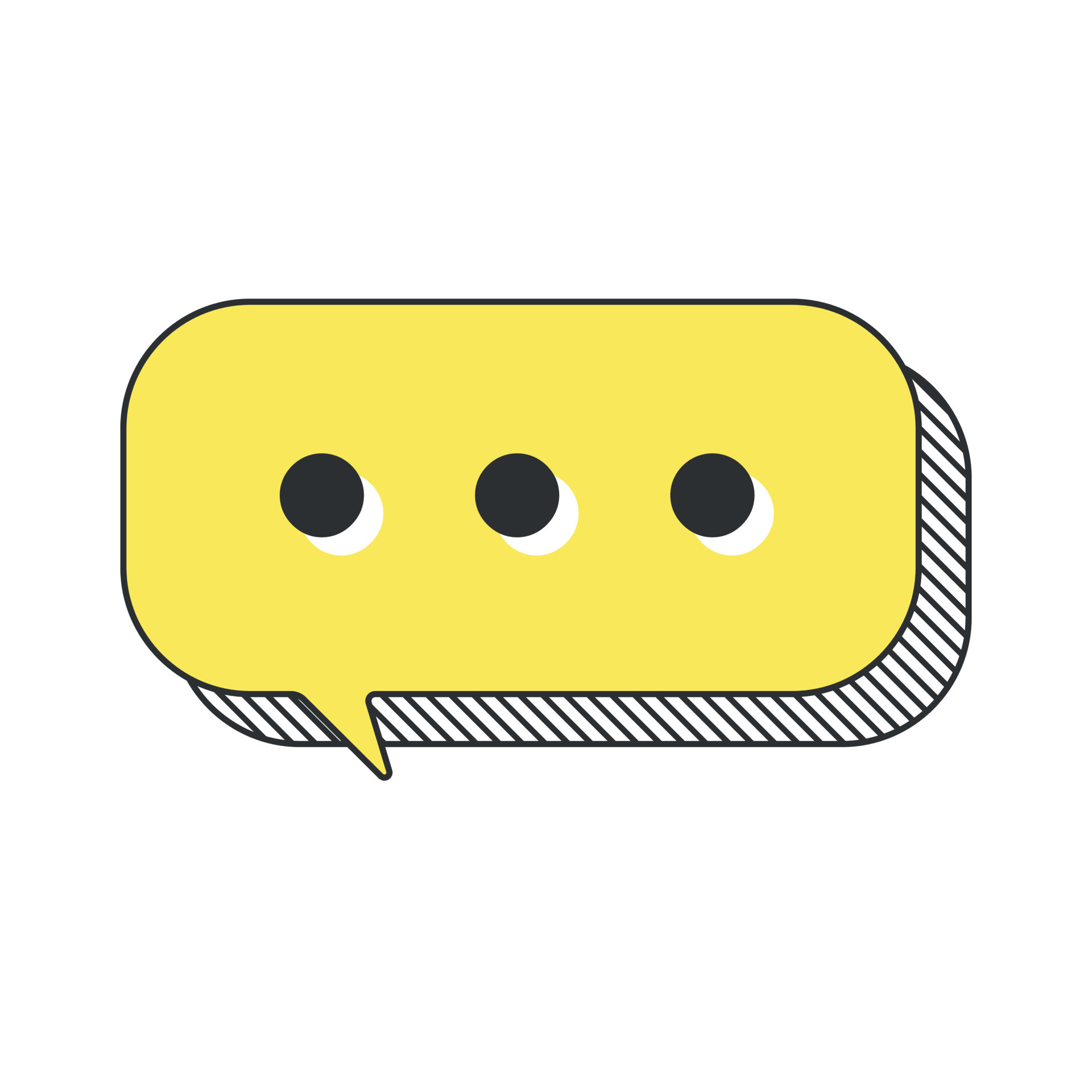 Message Speech Bubble Three Dots 16062328 Vector Art At Vecteezy