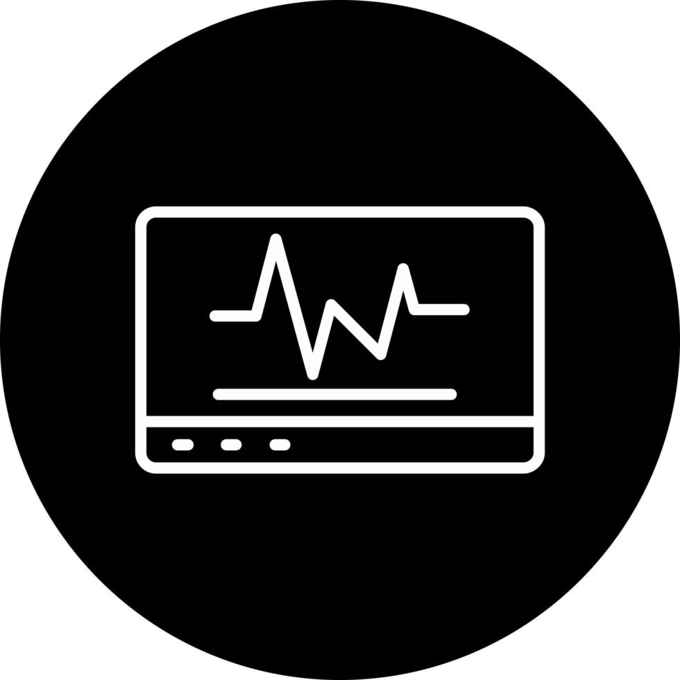 Monitoring Vector Icon 16077332 Vector Art at Vecteezy