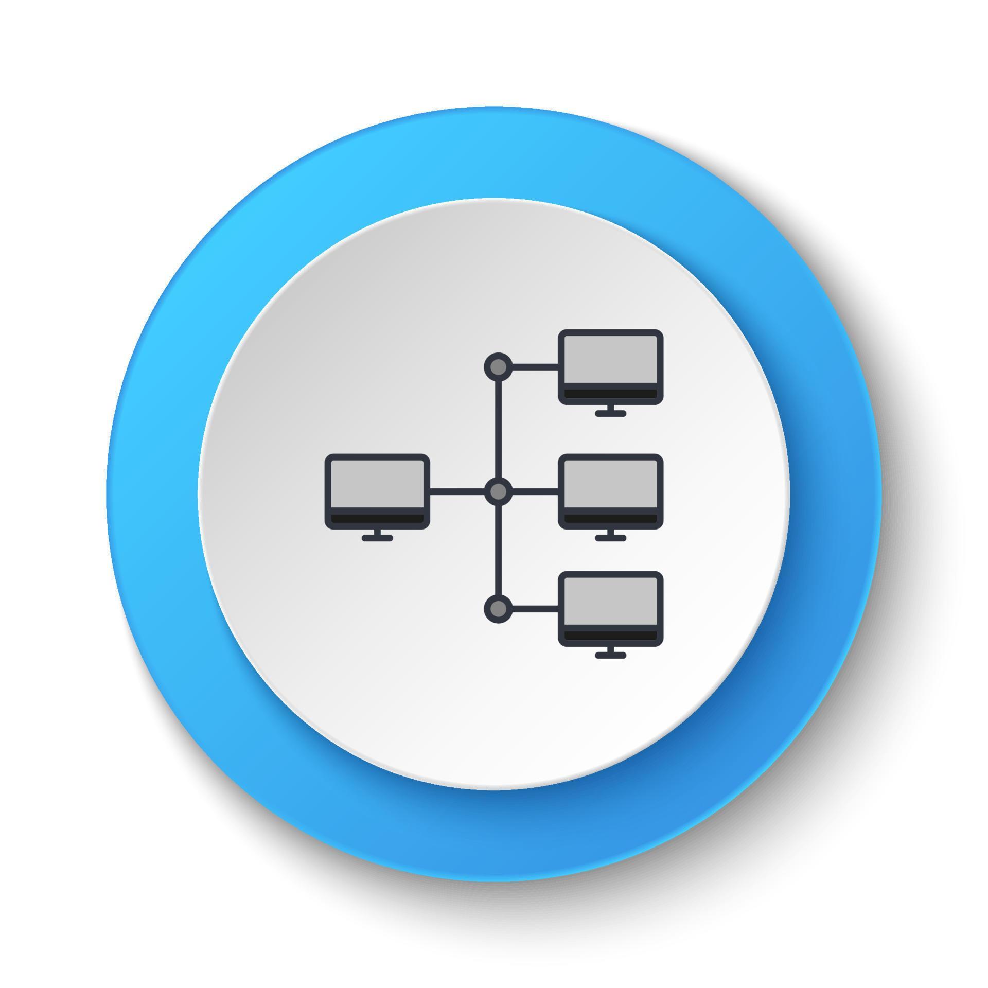 Round button for web icon. gps, smart, location. Button banner round, badge interface for ...