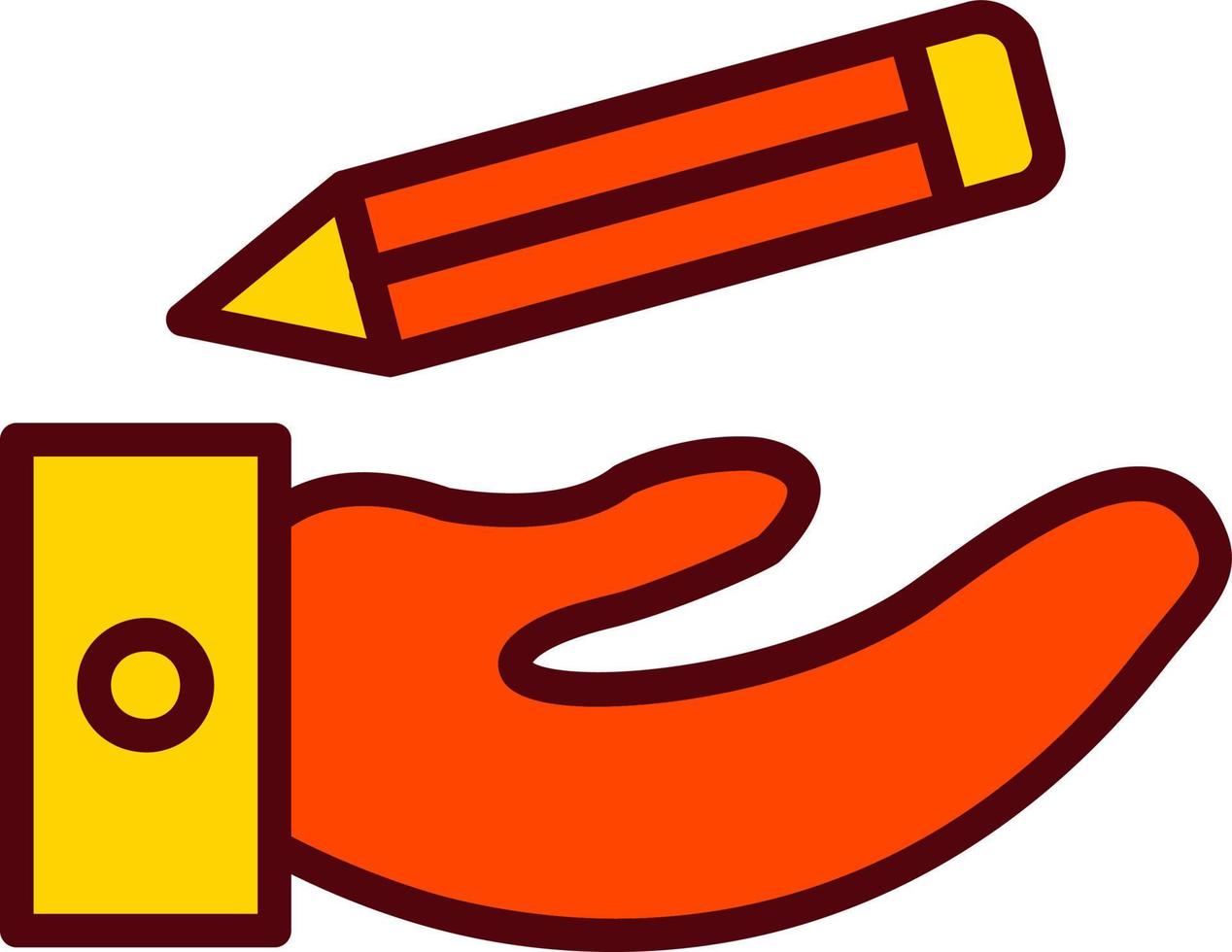 Hand Pencil Vector Icon 16078792 Vector Art at Vecteezy Hand Pencil Vector Icon 16078792 Vector Art at Vecteezy