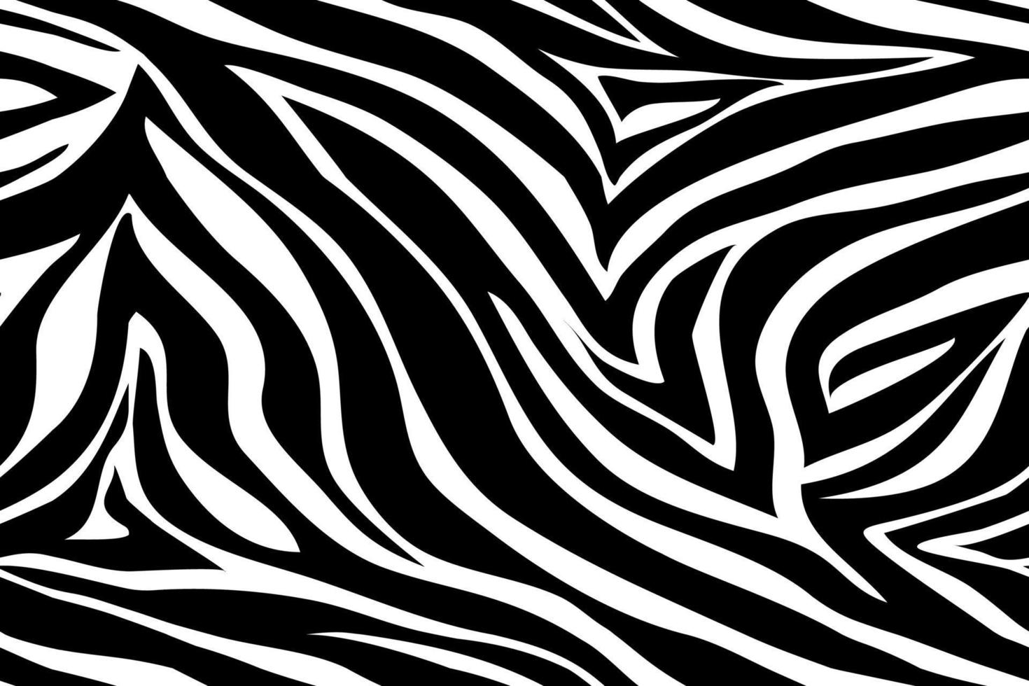 Vector animal print. Zebra ornament. Seamless pattern 16081495 Vector ...