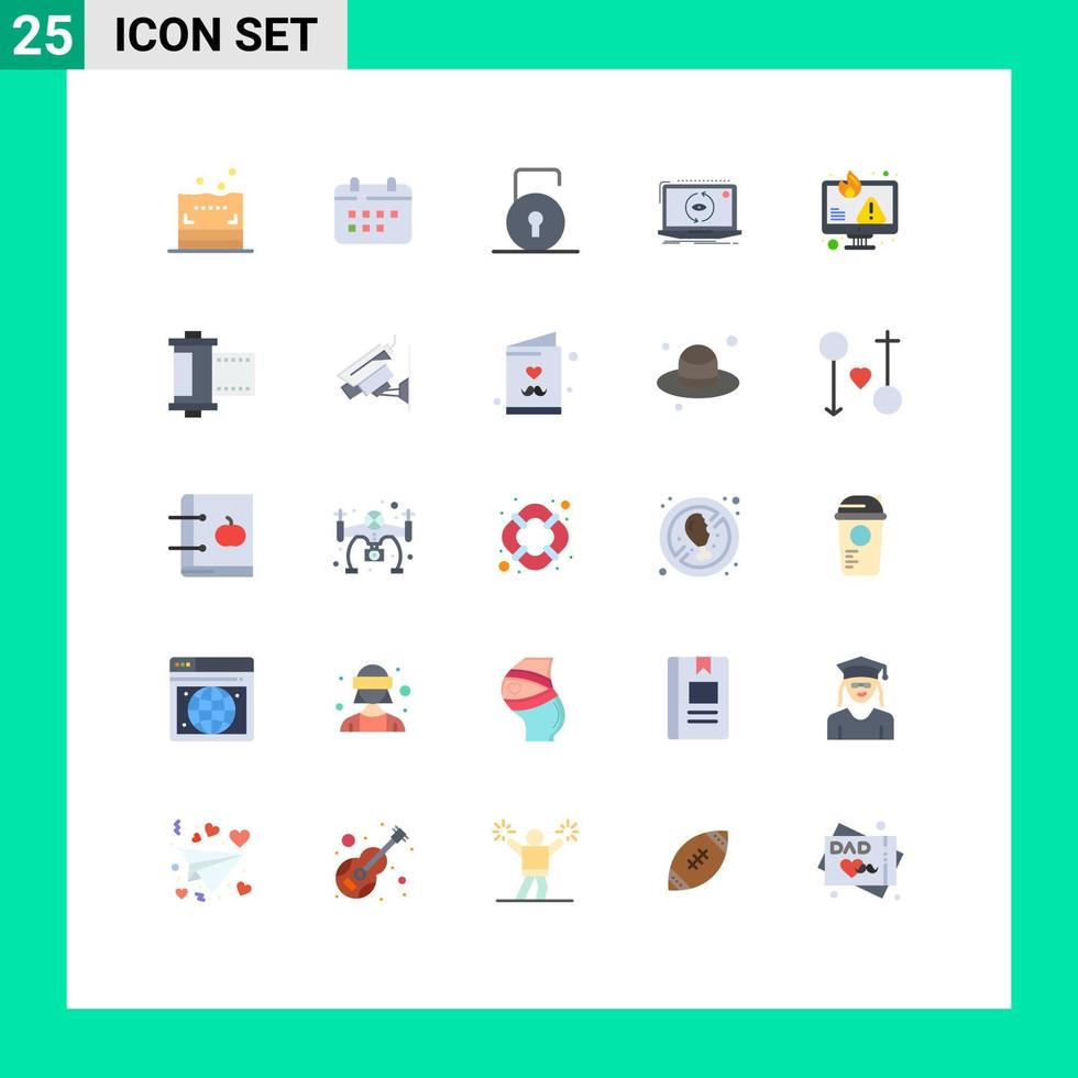 25 Universal Flat Colors Set For Web And Mobile Applications Computer Software Key New App
