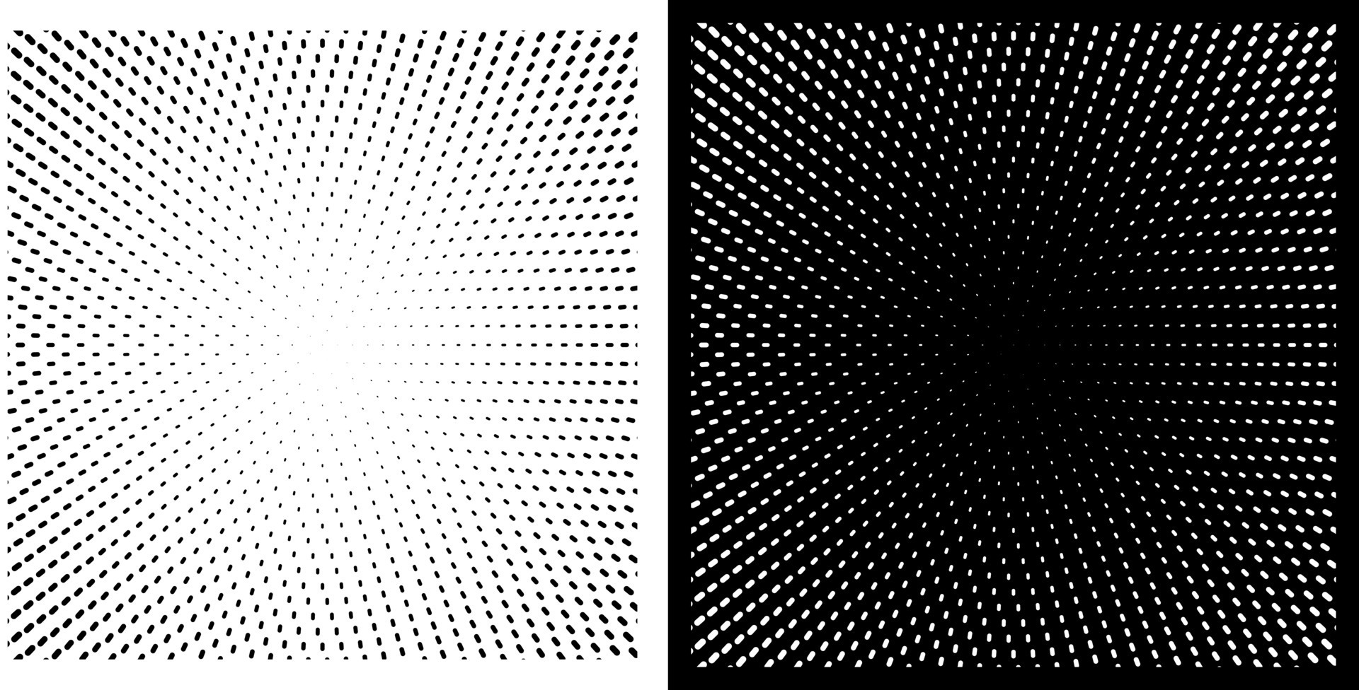 Circle Halftone Abstract Dotted Circles Round Halftones Geometric Dots Gradient And Pop Art
