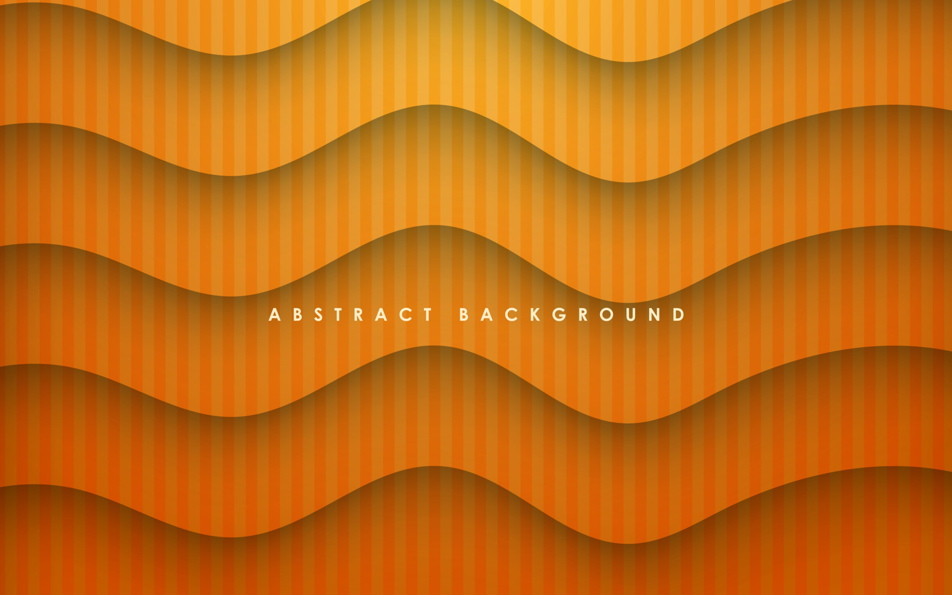 Abstract Orange Gradient Dynamic Wavy Shadow Texture Background Eps10 Vector 16086883 Vector