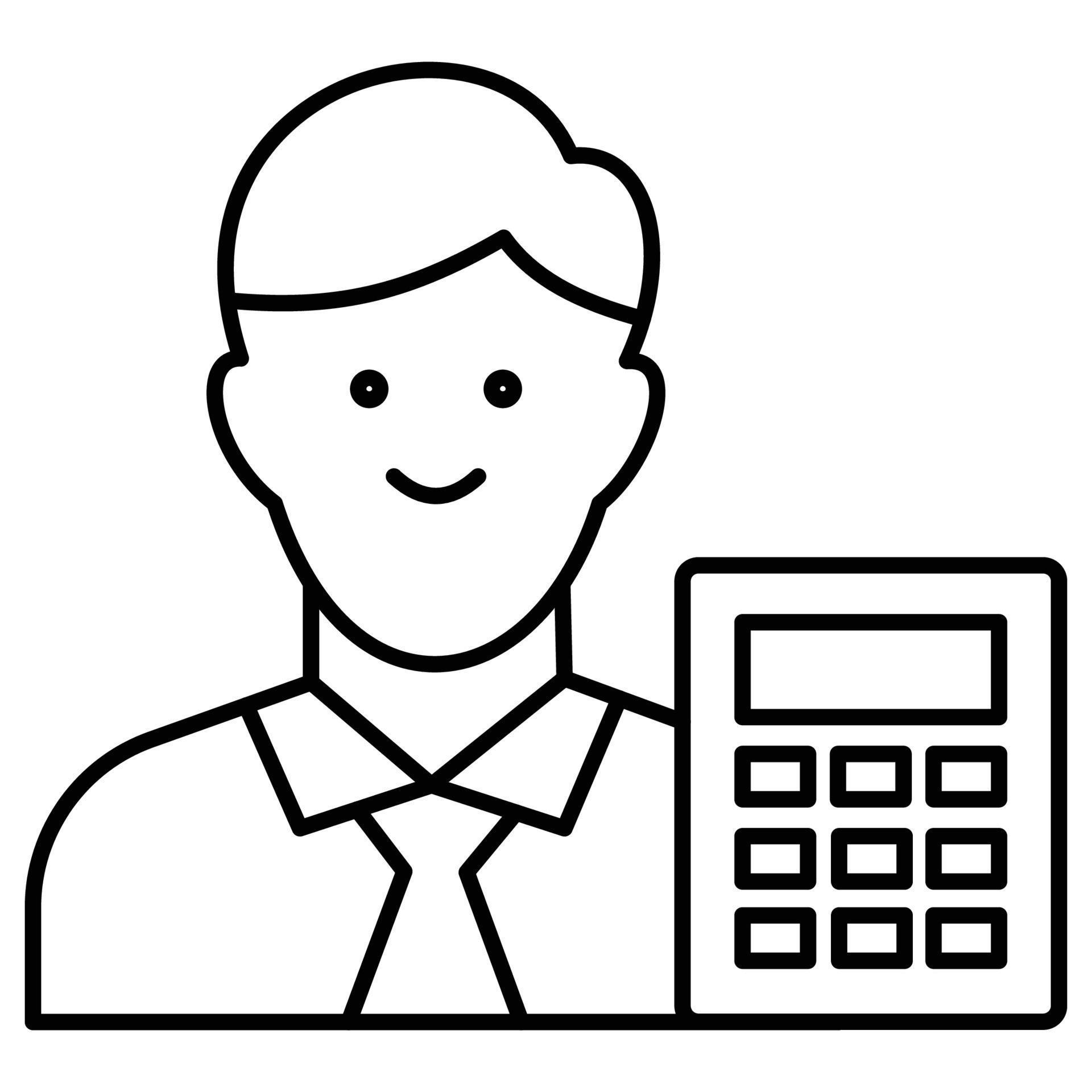 contador público que puede modificar o editar fácilmente 16087475 Vector en Vecteezy