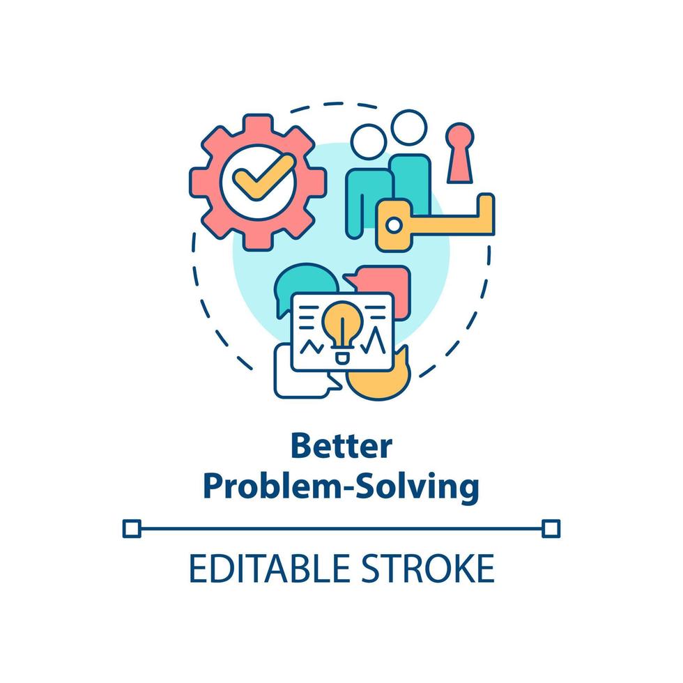 Better problem-solving concept icon 16090077 Vector Art at Vecteezy Better problem-solving concept icon 16090077 Vector Art at Vecteezy