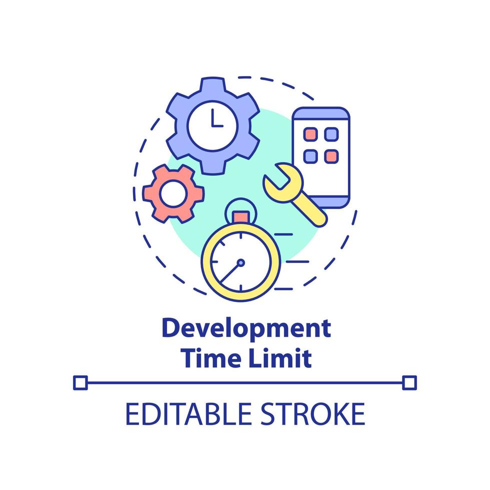 Development time limit concept icon 16090260 Vector Art at Vecteezy Development time limit concept icon 16090260 Vector Art at Vecteezy