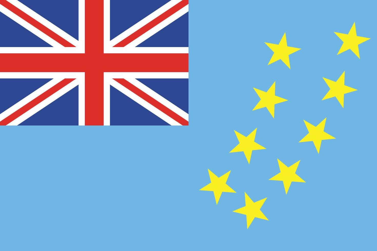 tuvalu flag design 16093710 Vector Art at Vecteezy