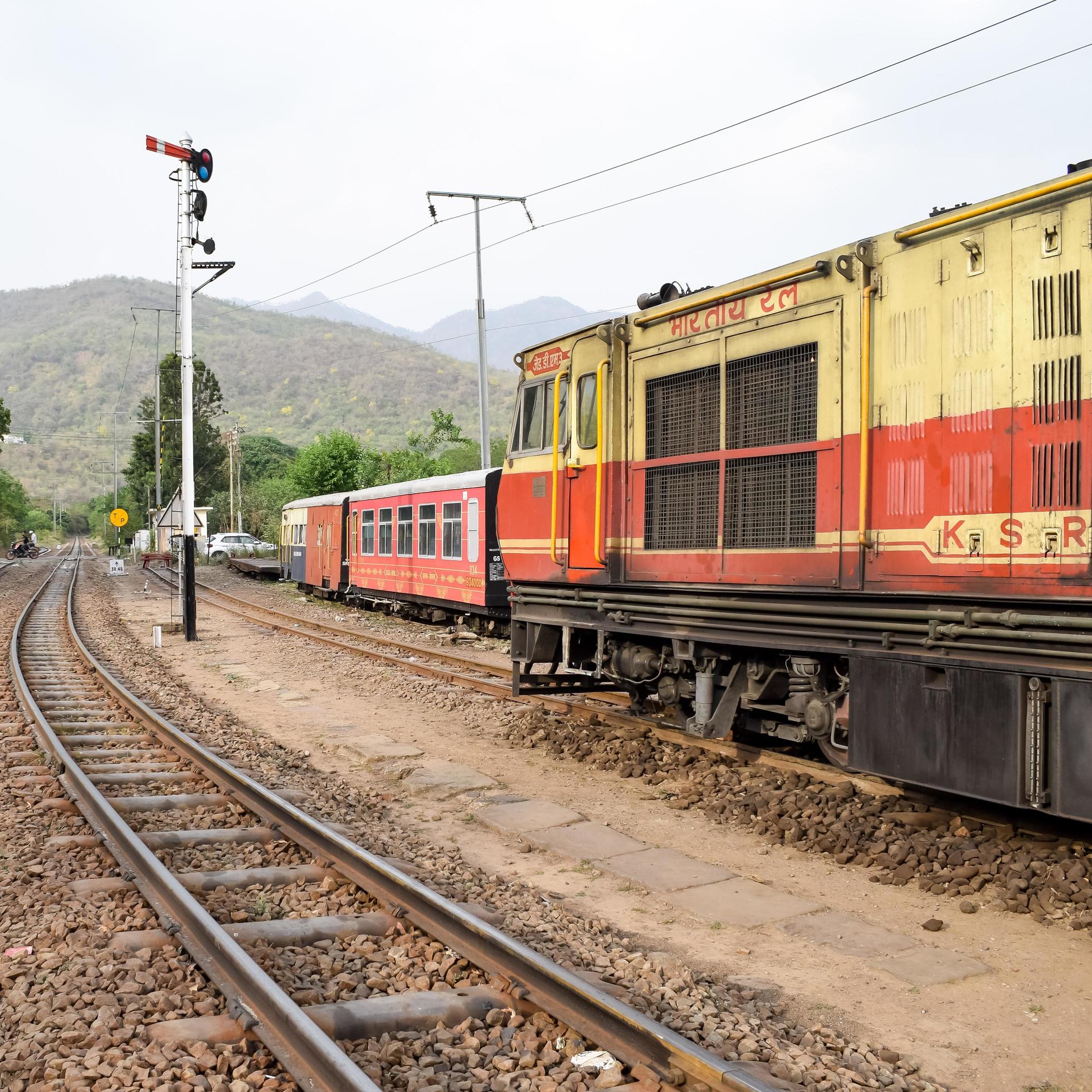 Indian Diesel Train Engine