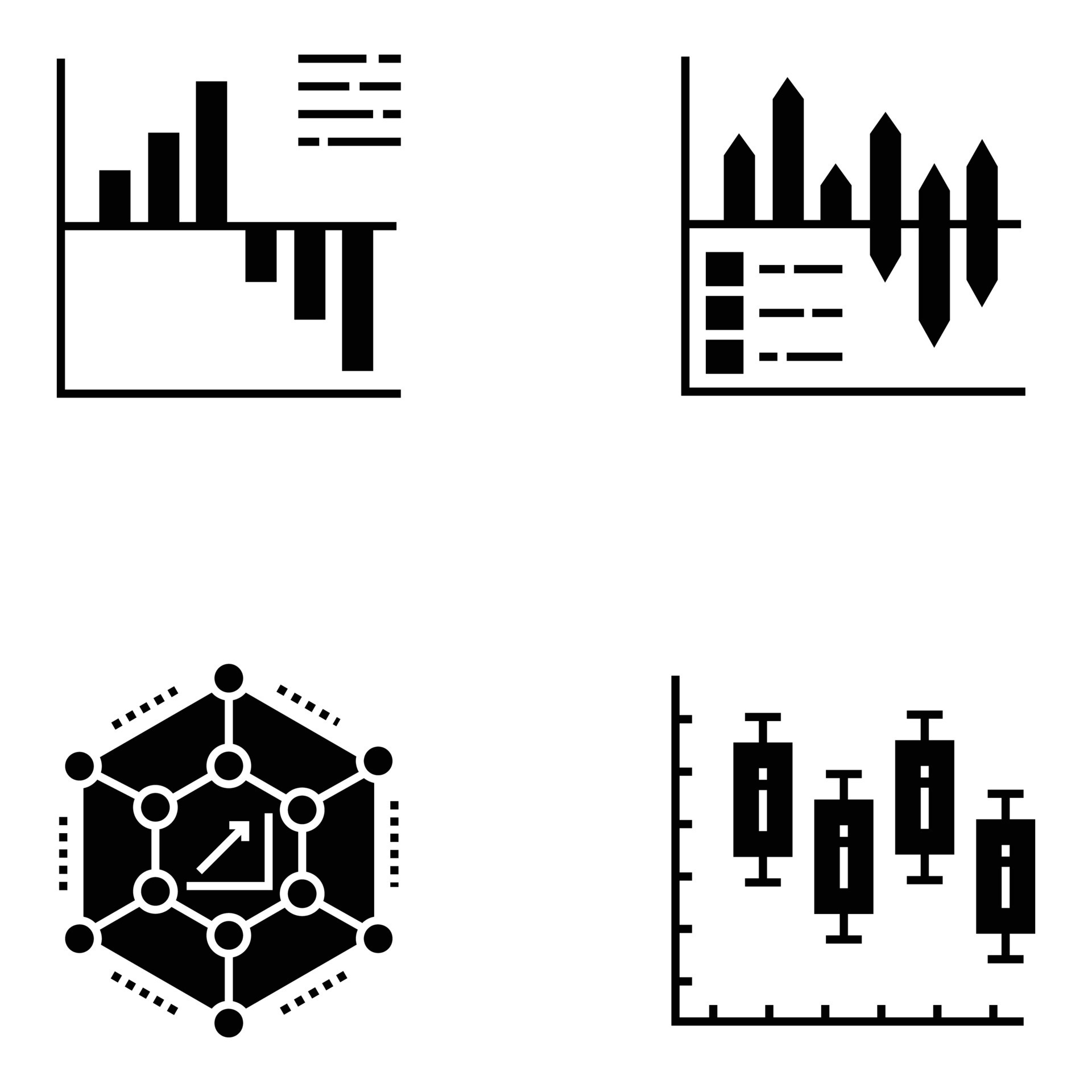 Data Graphs Solid Icons Pack 16109972 Vector Art at Vecteezy