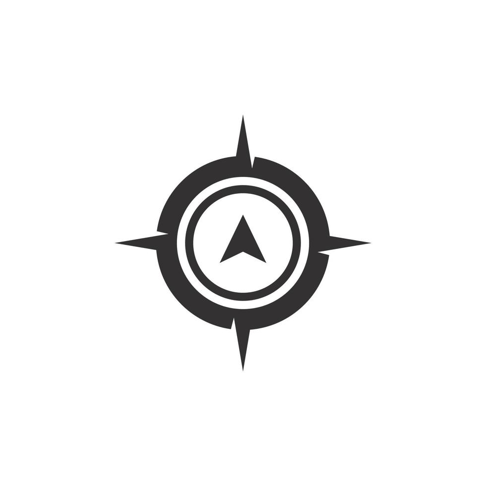 Compass Logo Template Vector Icon Illustration 16110846 Vector Art At