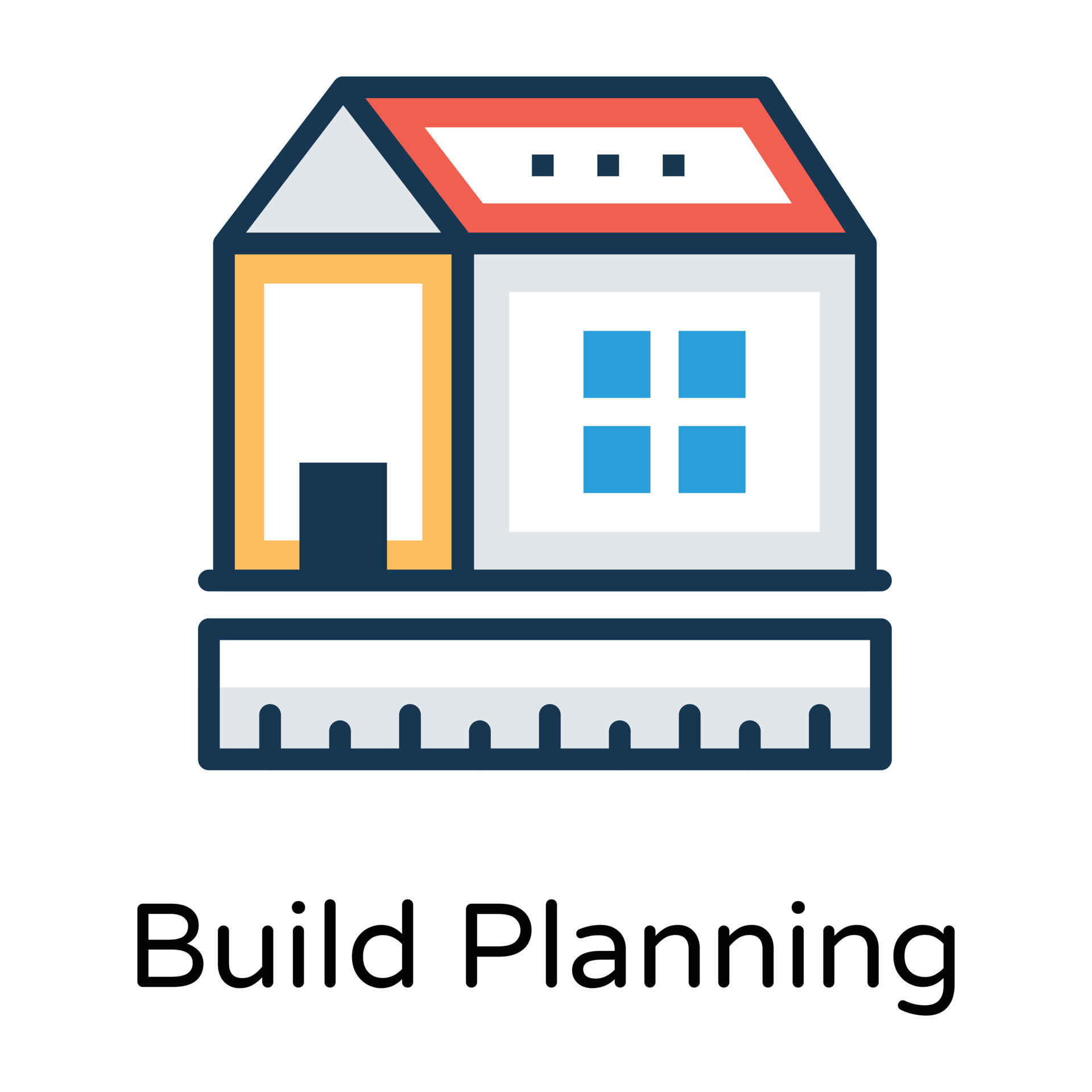 Trendy Architectural Project 16111359 Vector Art at Vecteezy